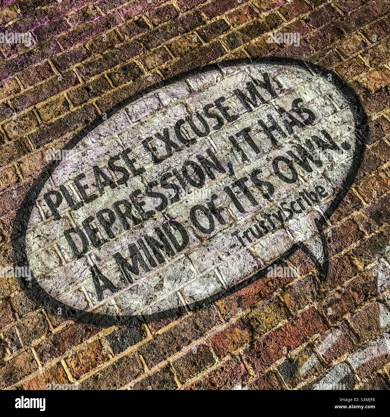 Brick quote hi-res stock photography and images - Alamy