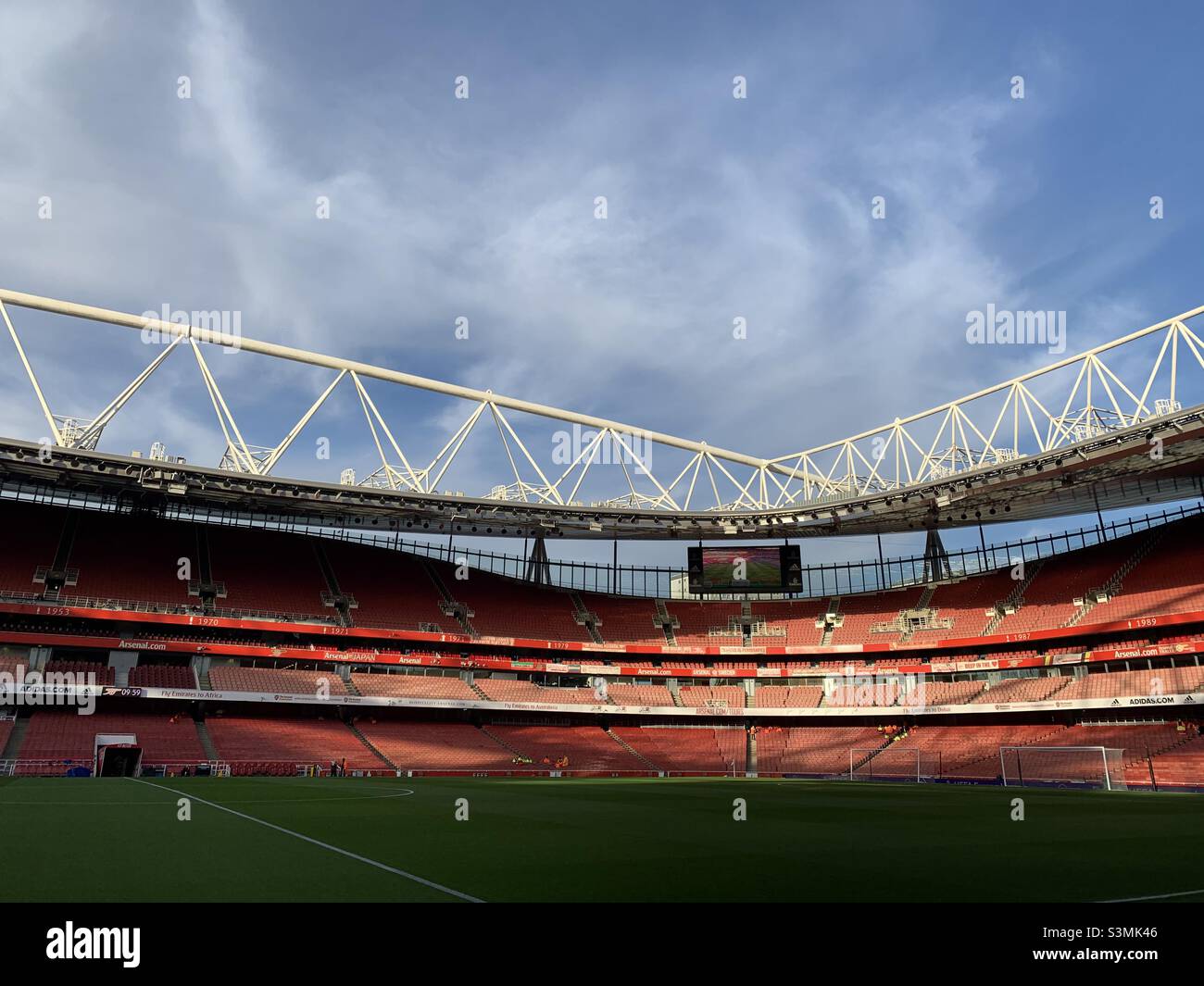 Arsenal seating hi-res stock photography and images - Alamy