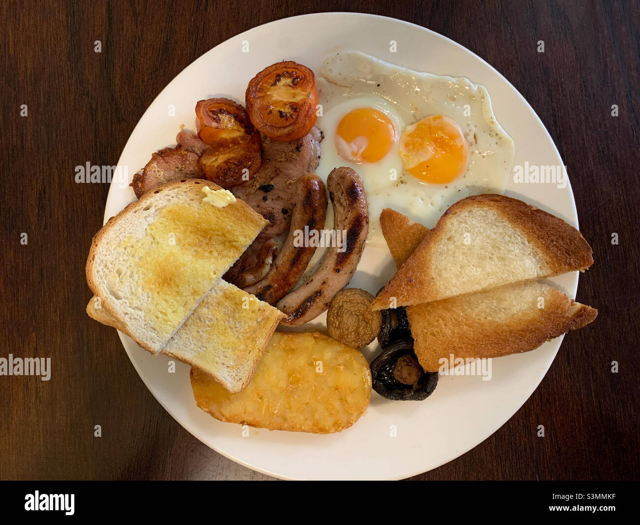 Full English breakfast Stock Photo - Alamy