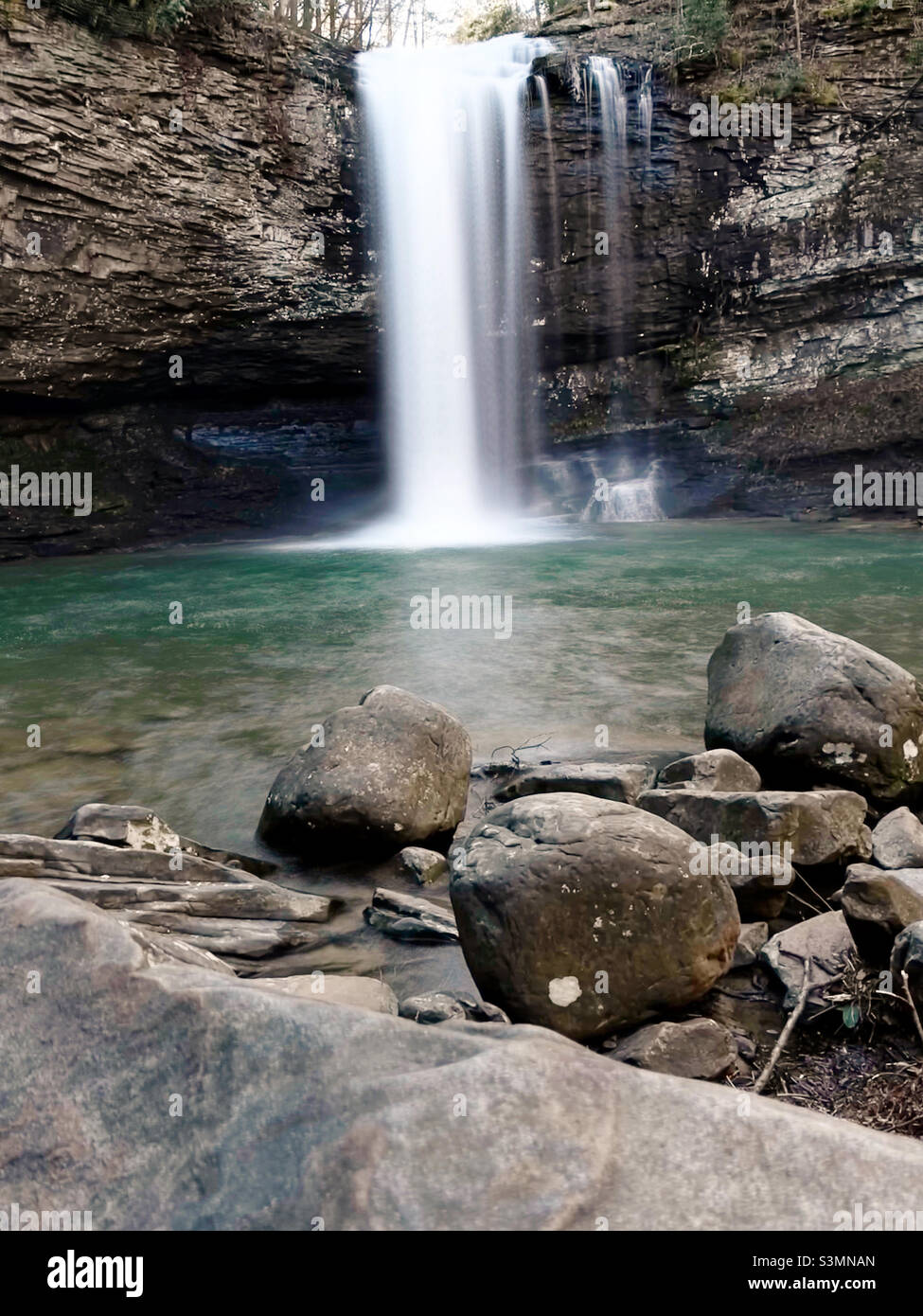 Cherokee Falls at Cloudland Canyon State Park in Rising Fawn Georgia ...