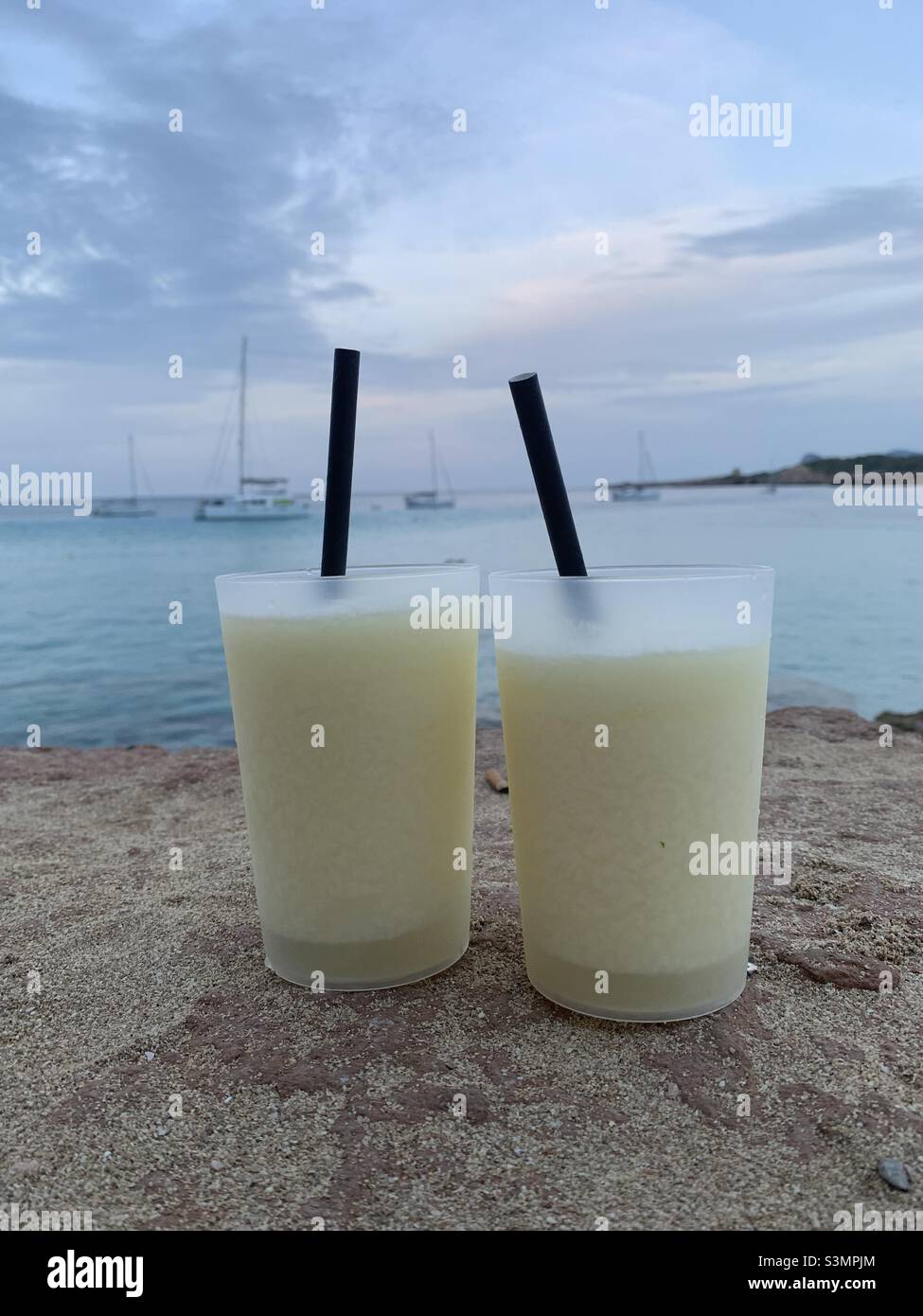 Ibiza sunset ashram hi-res stock photography and images - Alamy