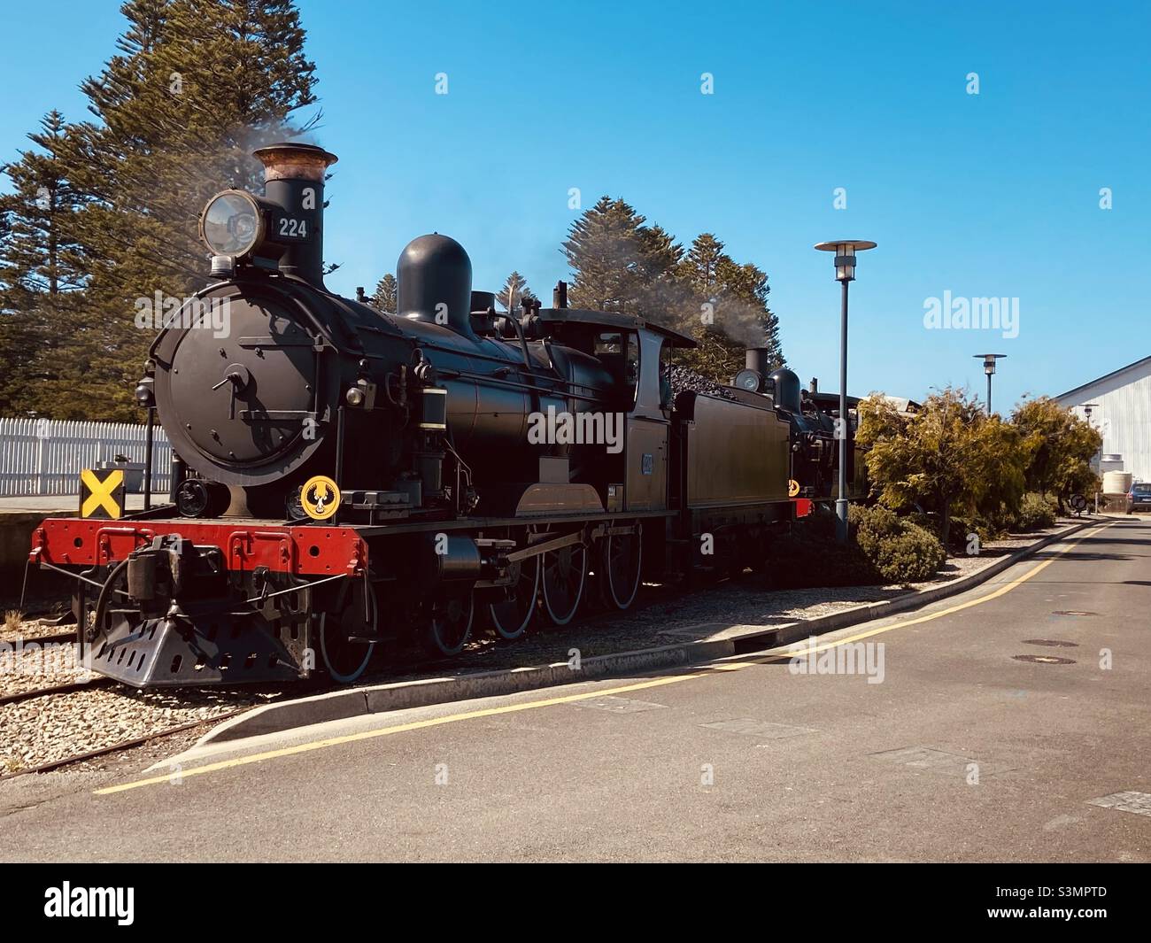 Holidays by steam hi-res stock photography and images - Alamy