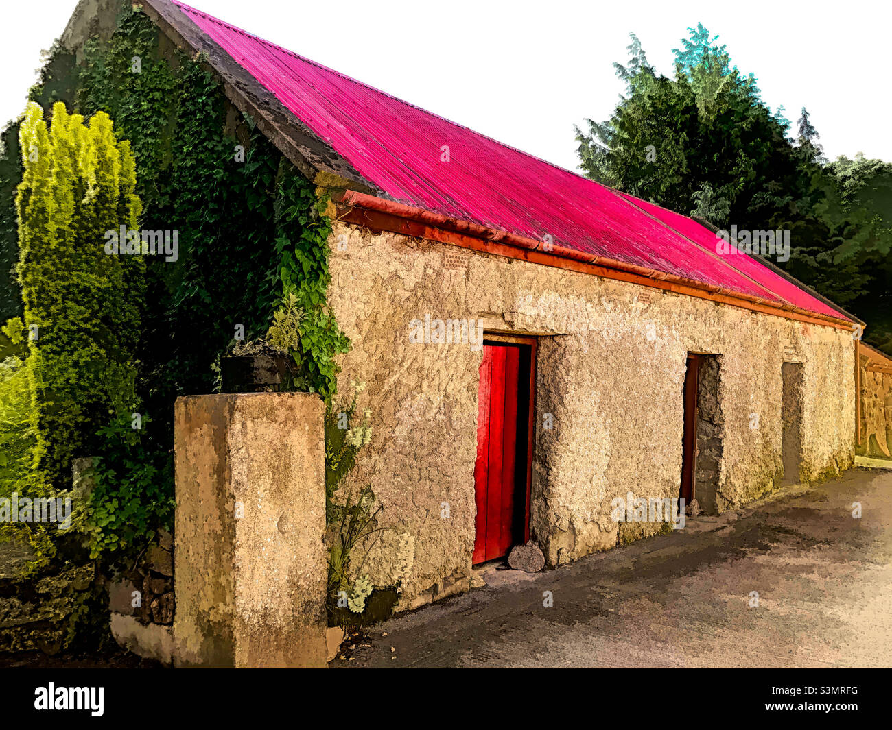 Old out building hi-res stock photography and images - Alamy