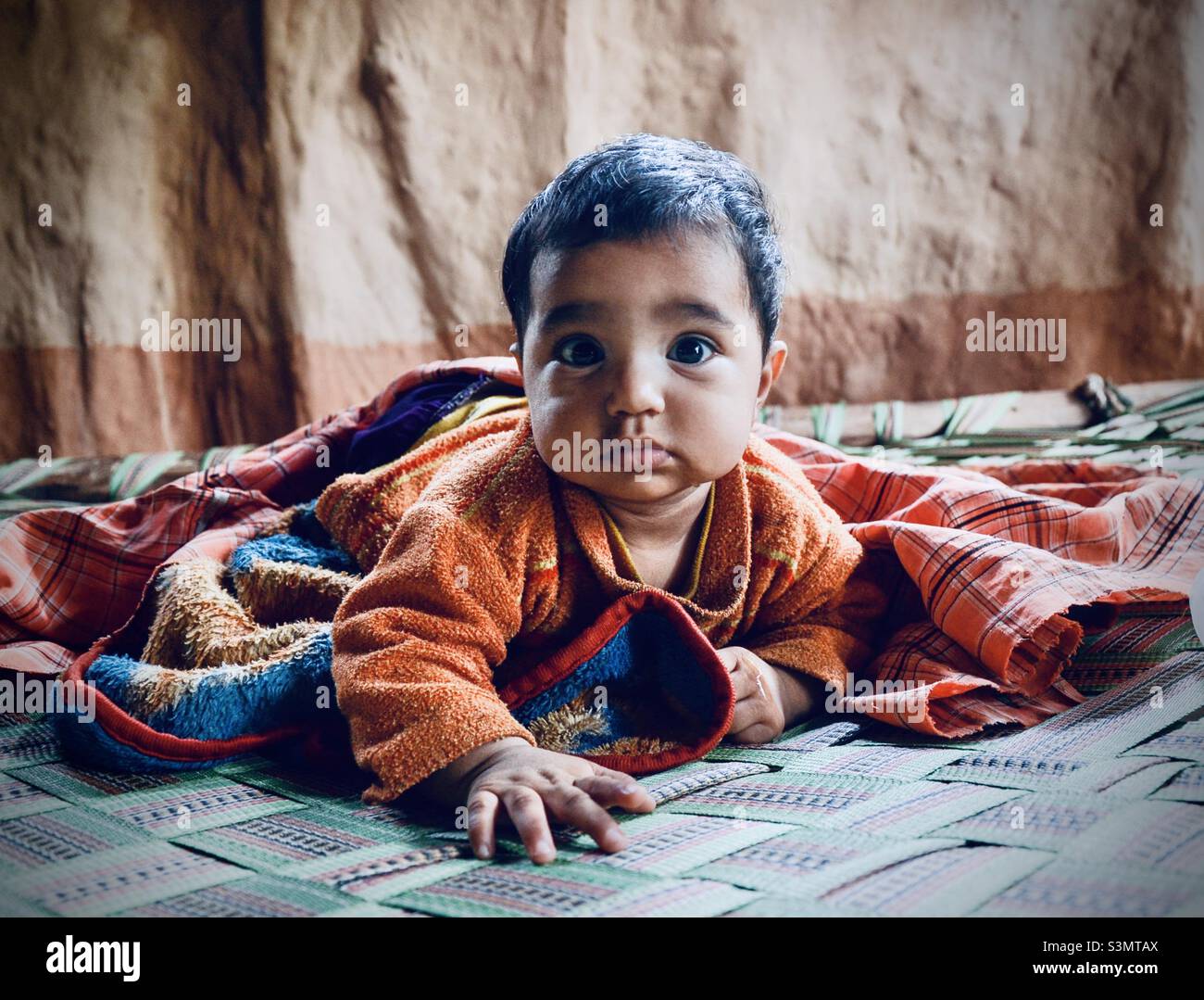 A portrait of little child, India Stock Photo - Alamy