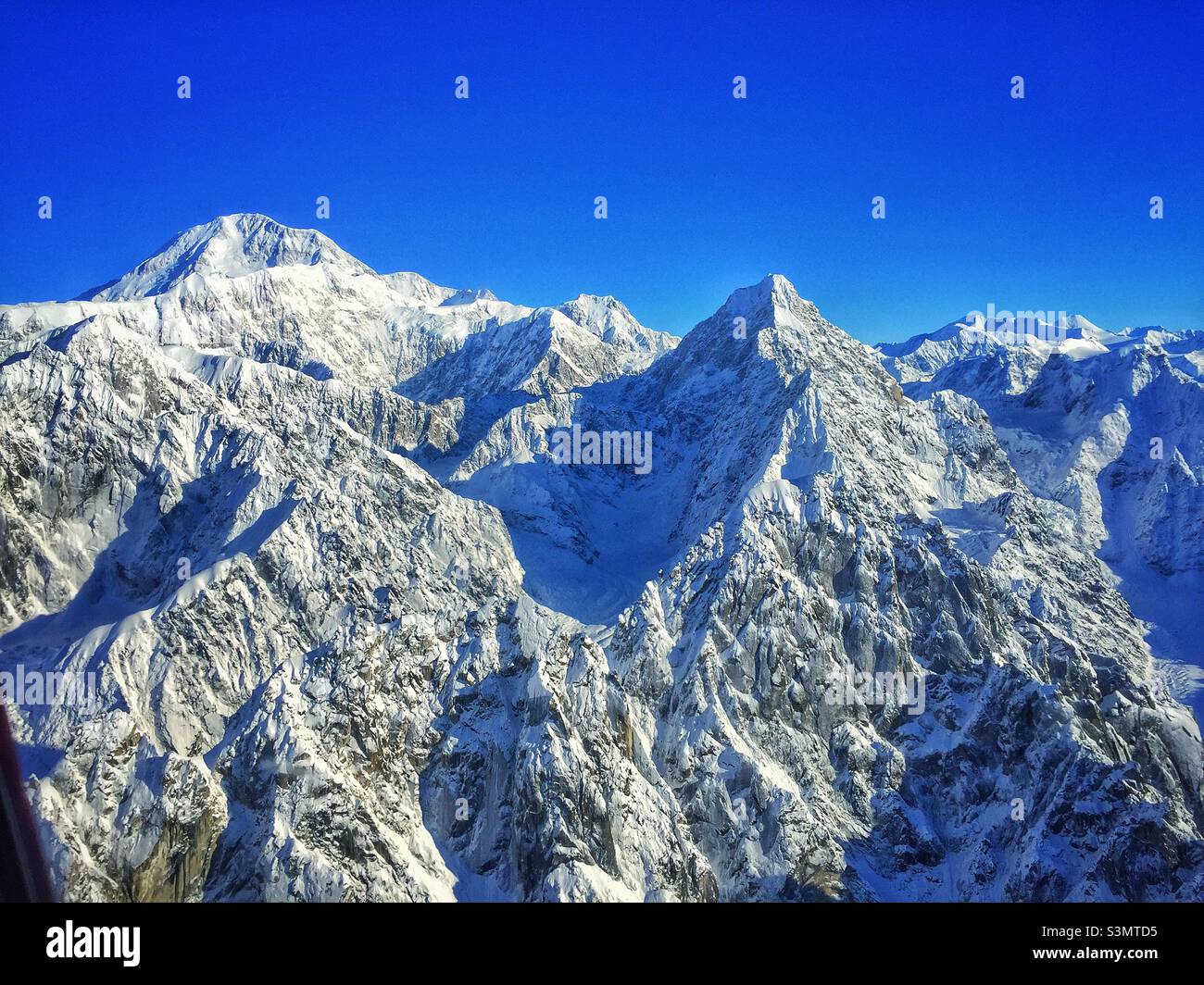 Denali national park aerial view hi-res stock photography and images ...