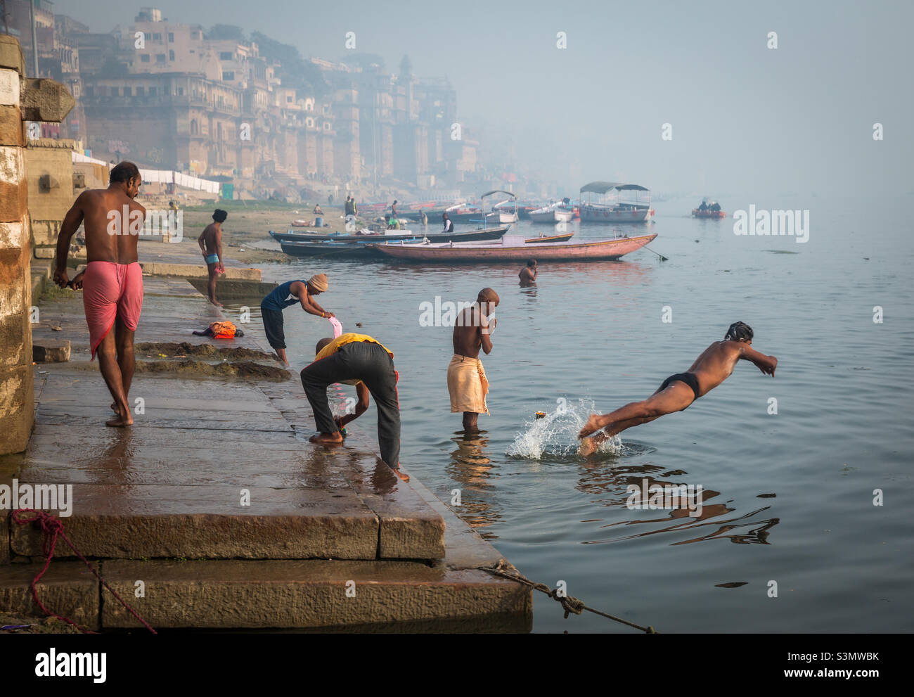 People of Varanasi, India Stock Photo - Alamy
