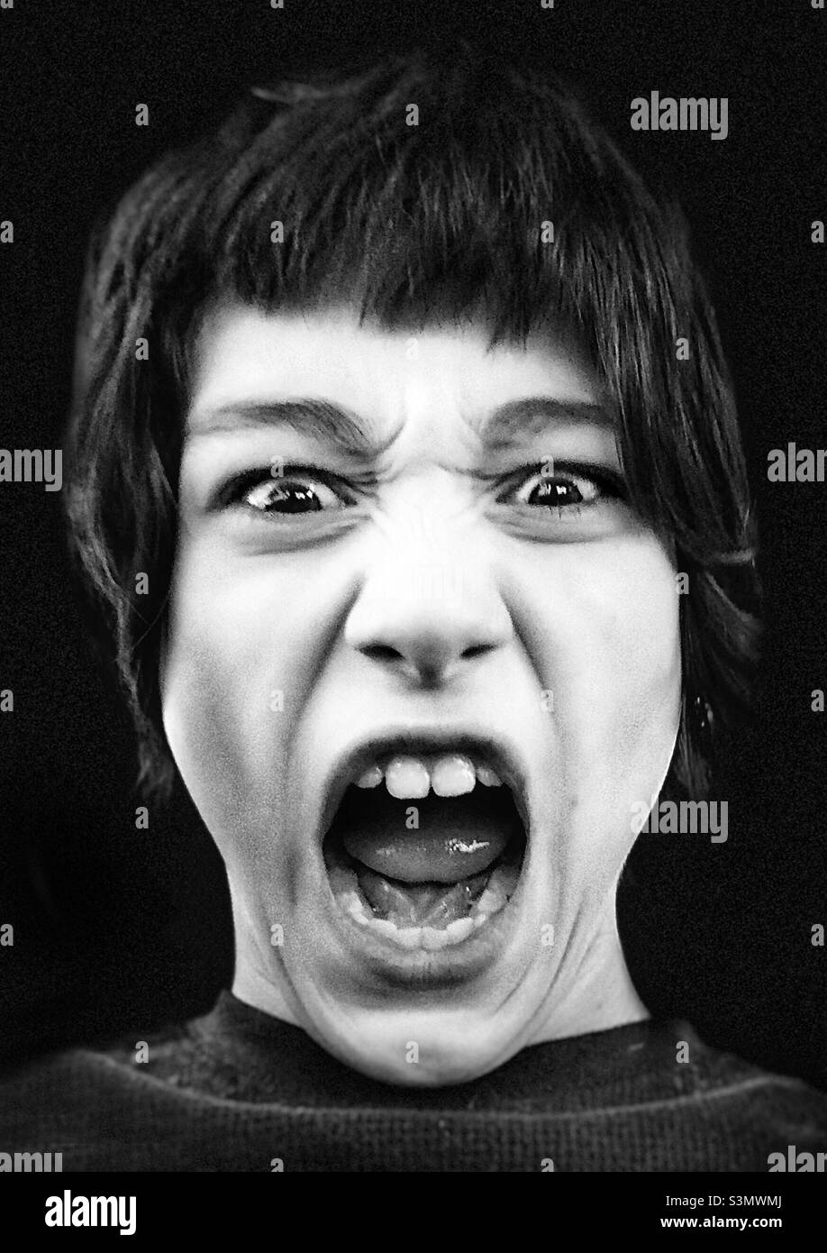 Screaming youth hi-res stock photography and images - Alamy