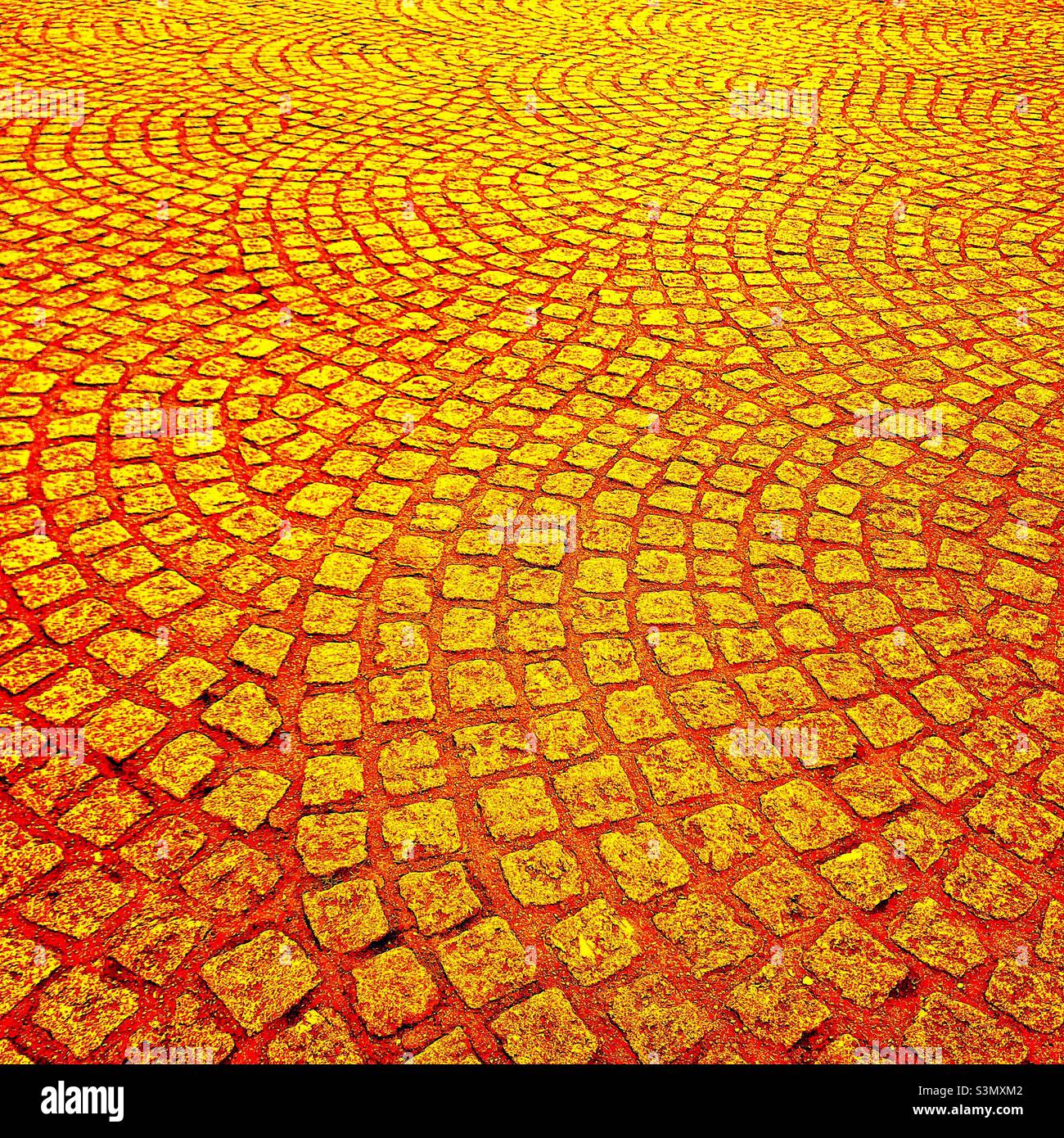 Yellow brick road Stock Photo - Alamy