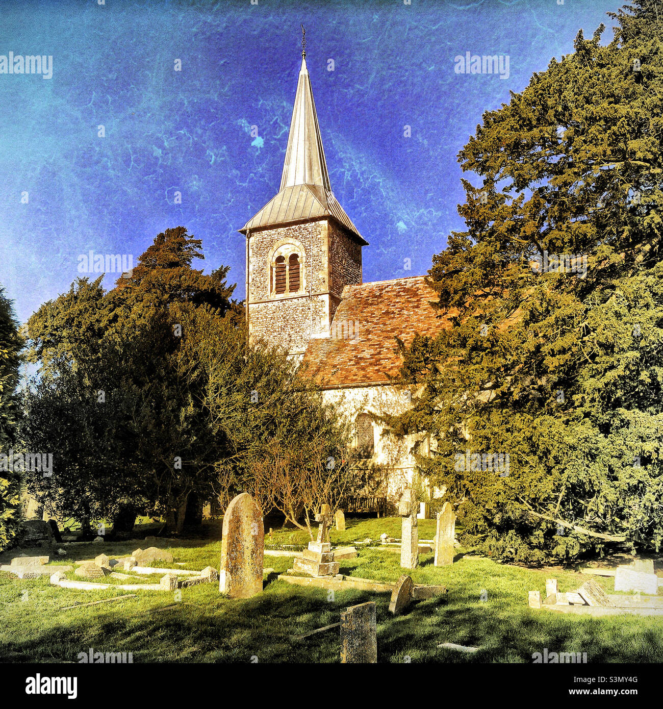 The Church of St Mary the Virgin, Ripple, Kent Stock Photo - Alamy