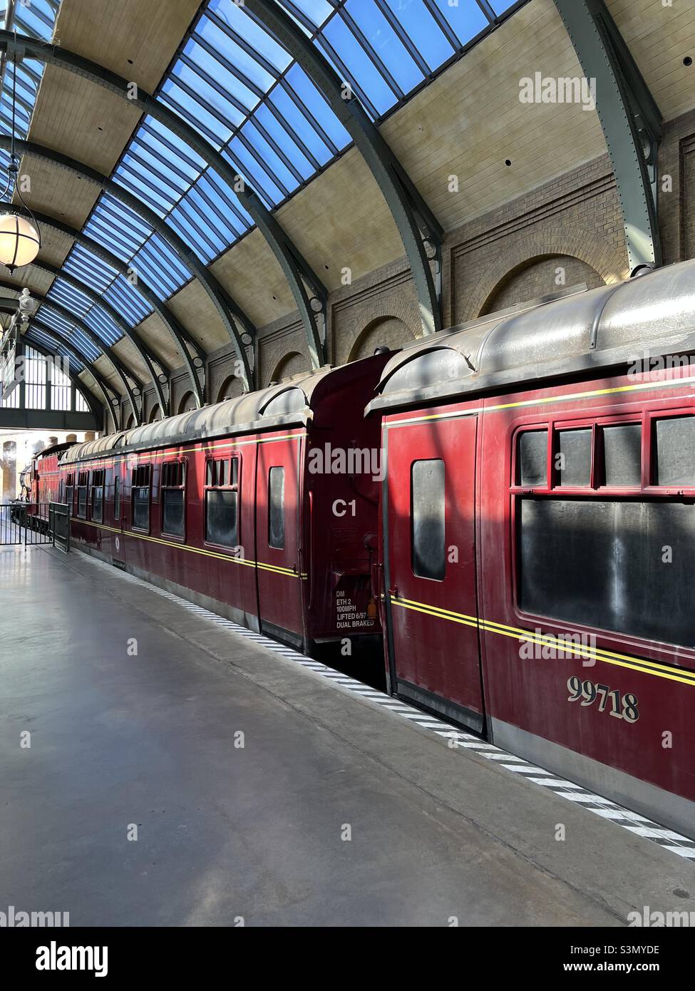 Train at Universal Studios Florida USA January 2022 Stock Photo - Alamy