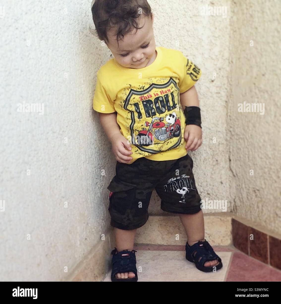 Hey my son hi-res stock photography and images - Alamy