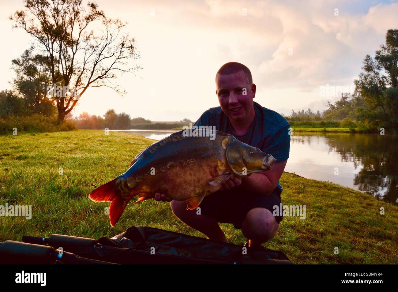 Carp fishing hi-res stock photography and images - Alamy