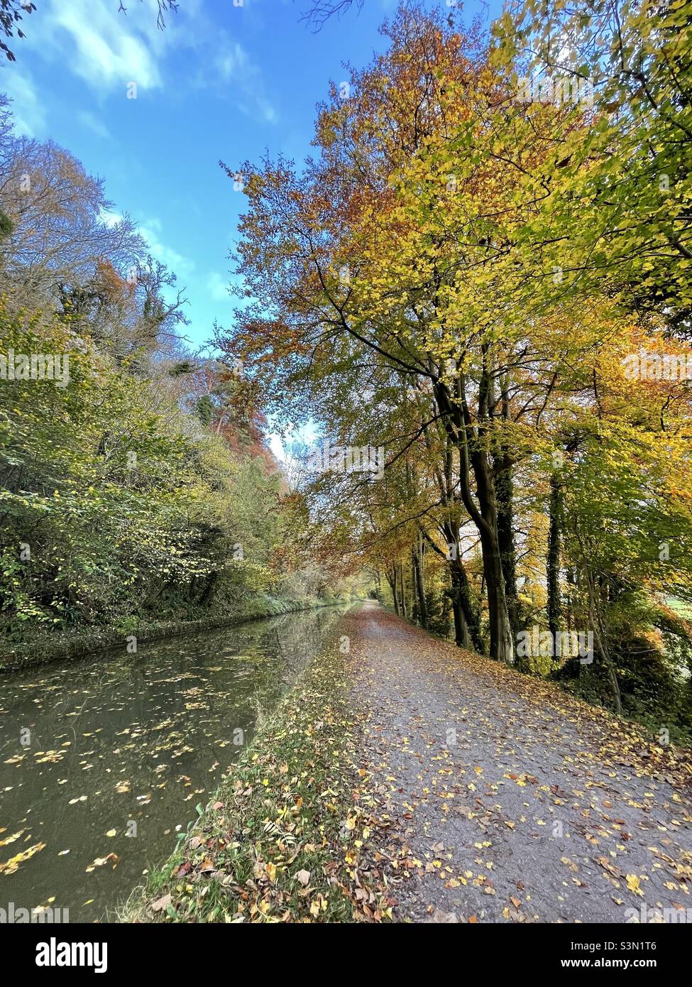 Kennet canal autumn hi-res stock photography and images - Alamy