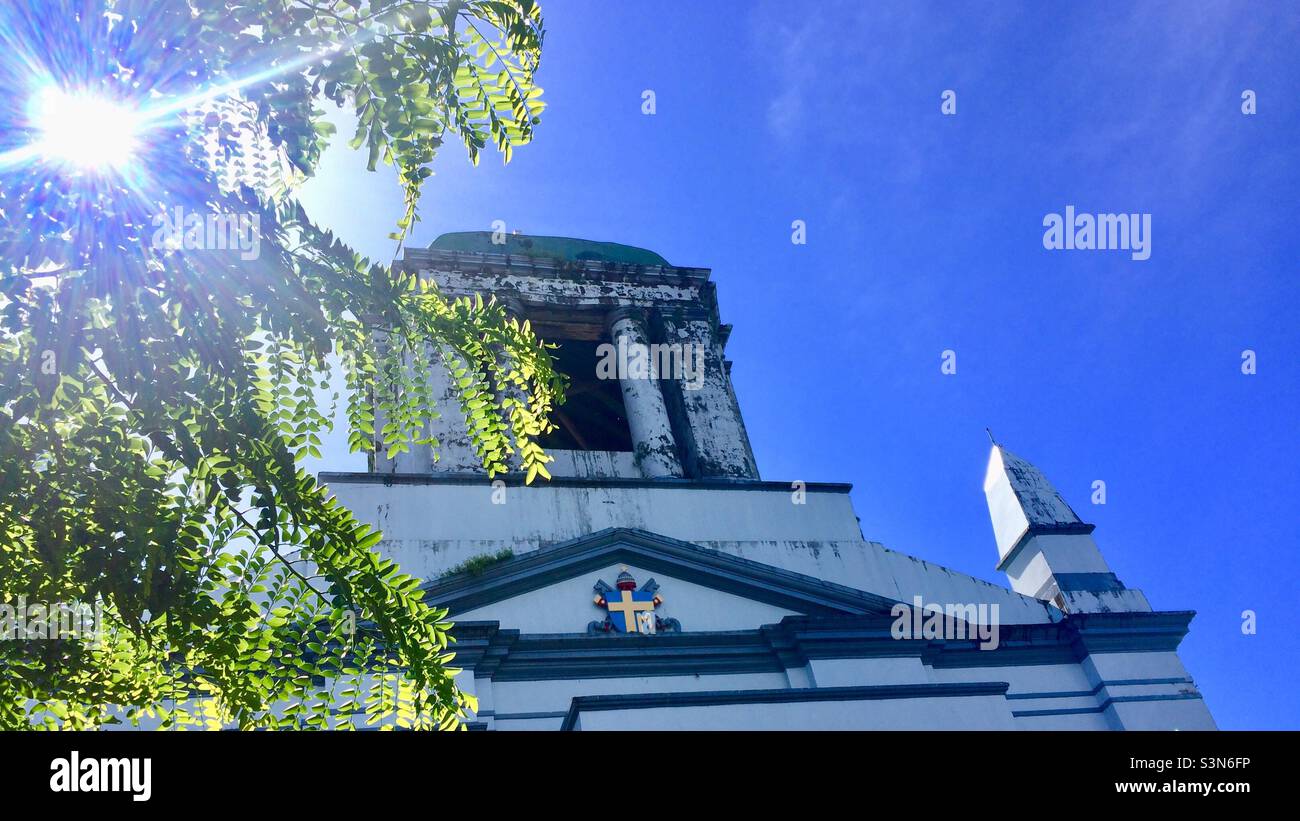 Legazpi City Church, Philippines Stock Photo - Alamy
