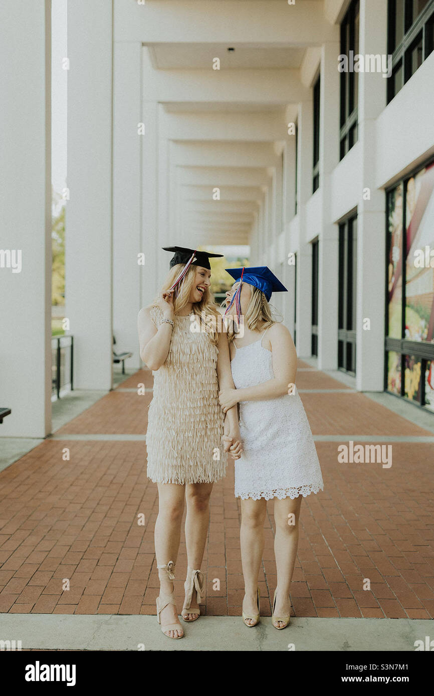 Sisters Graduation High Resolution Stock Photography and Images - Alamy