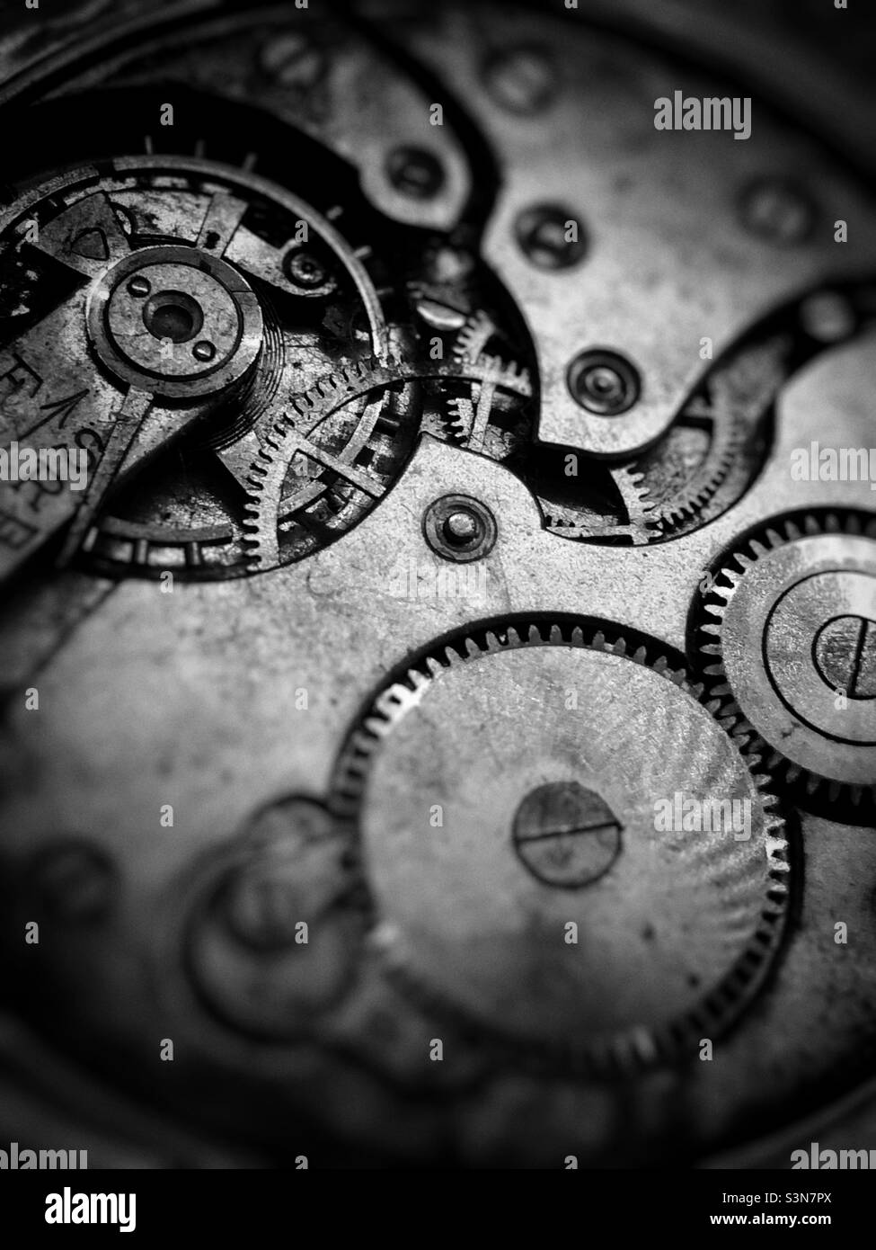 Pocket watch details Black and White Stock Photos & Images - Alamy