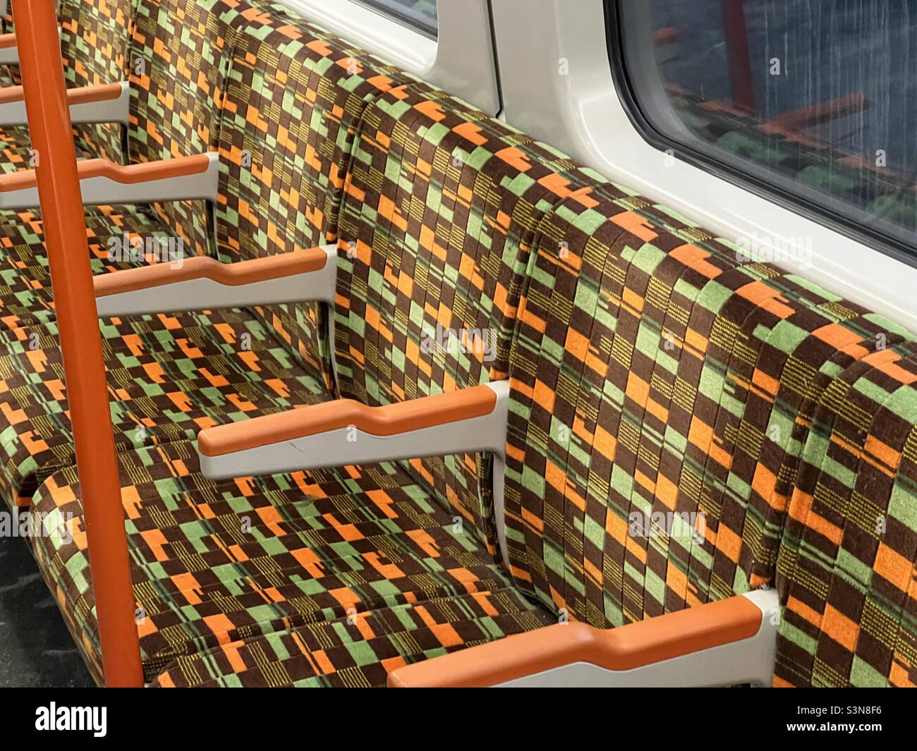 Tube seats pattern hi-res stock photography and images - Alamy