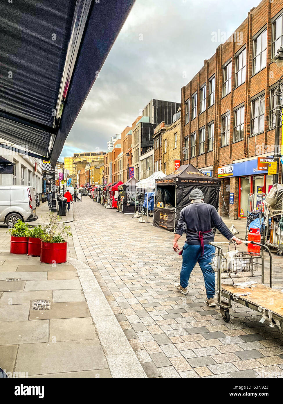 Lower Marsh street, Waterloo, London Stock Photo - Alamy