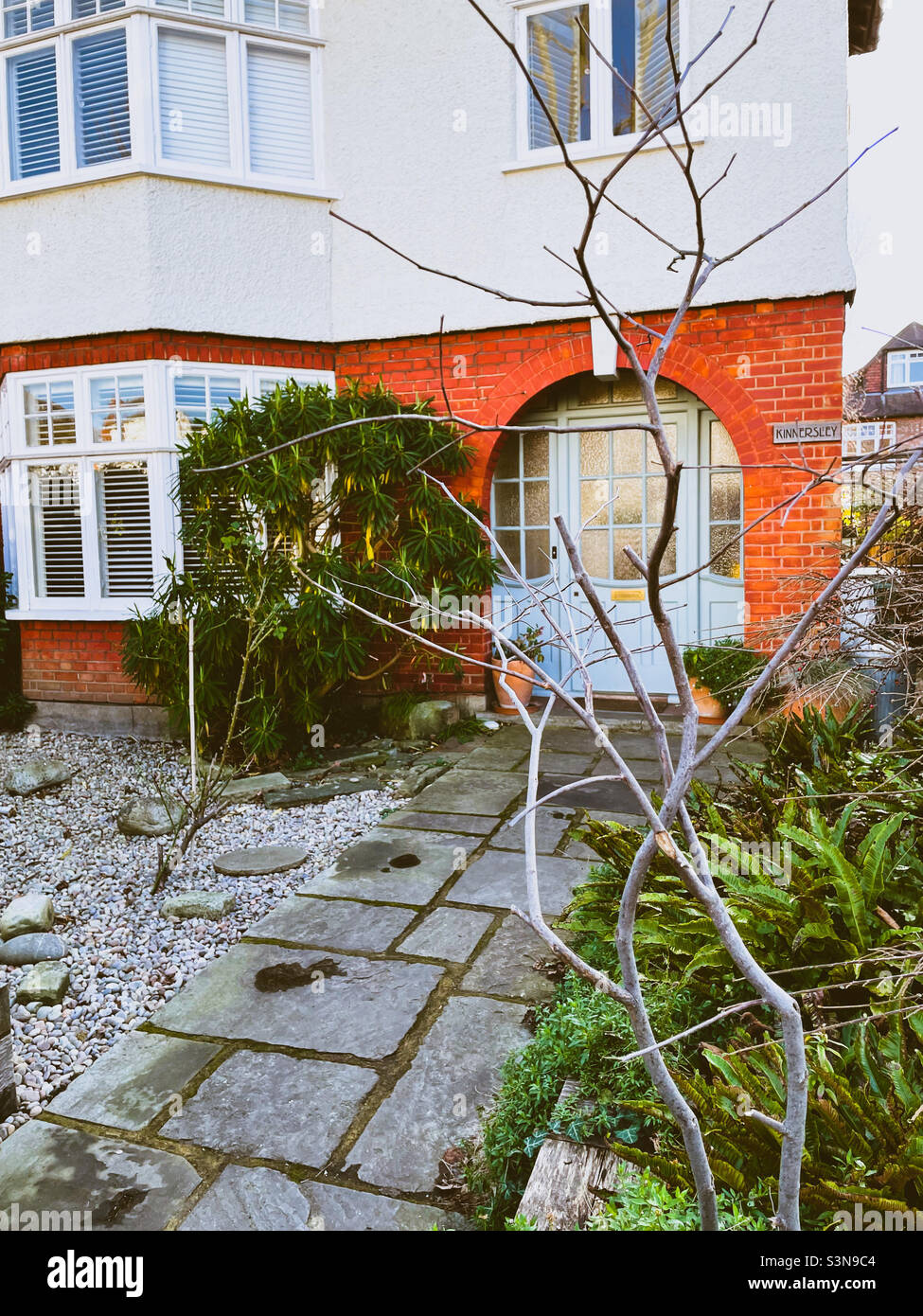 Swains lane, Highgate, London Stock Photo - Alamy