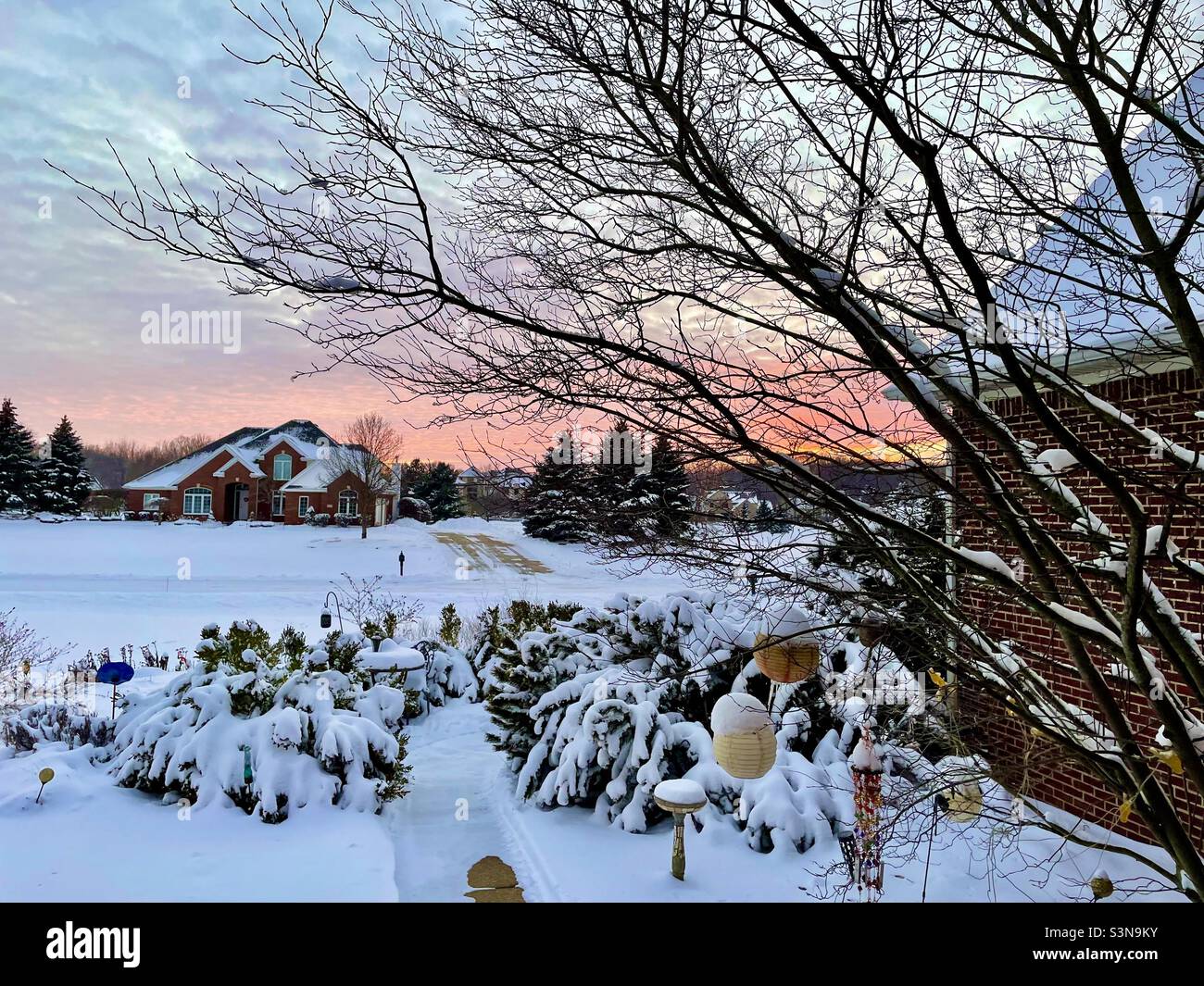 Michigan winter hi-res stock photography and images - Alamy