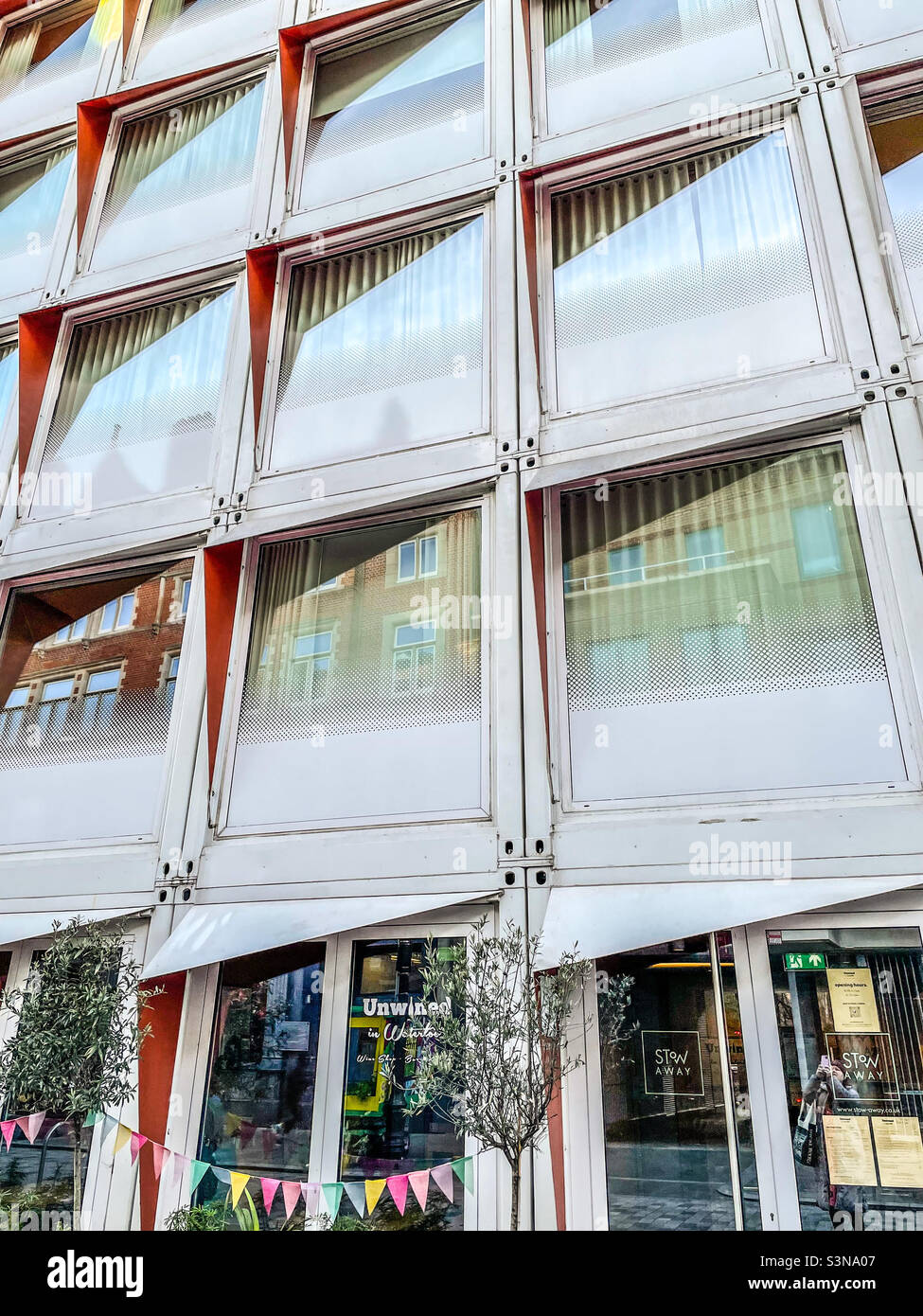 Stowaway hotel, Waterloo, London Stock Photo - Alamy