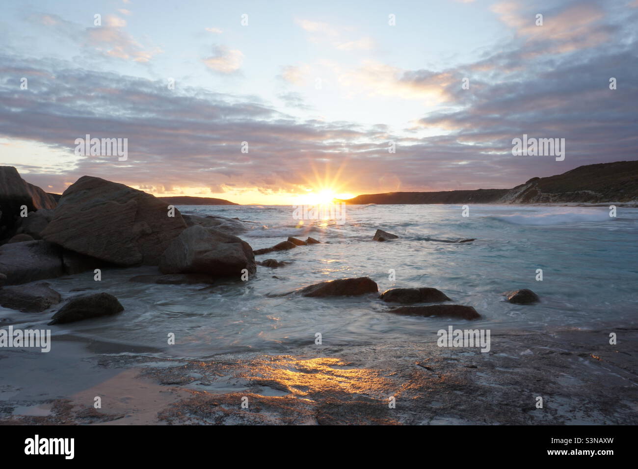 Twilight beach hi-res stock photography and images - Alamy