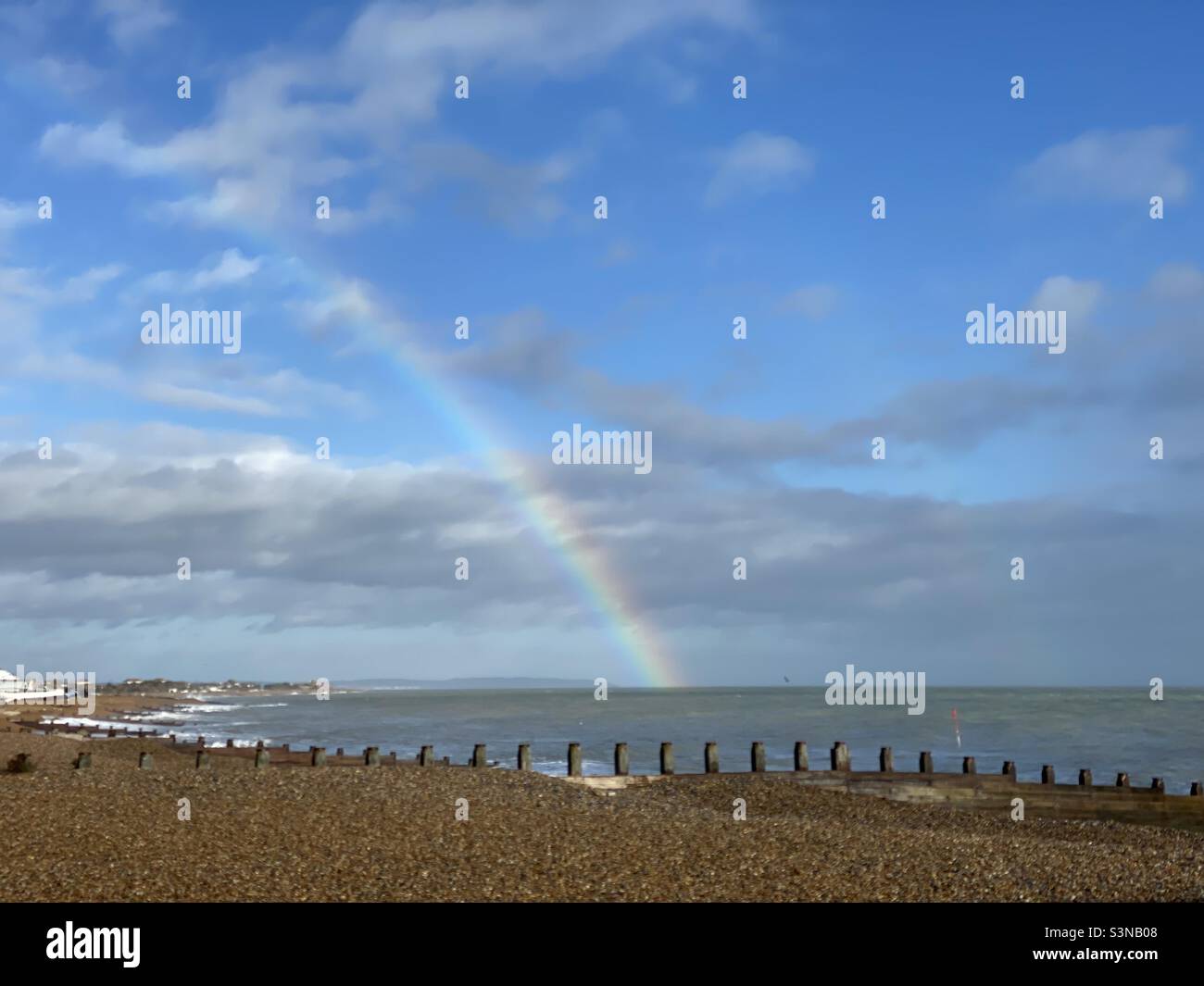 Rainbow and sea hi-res stock photography and images - Alamy