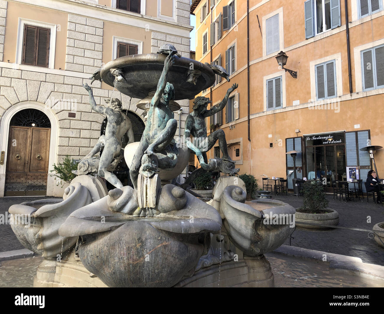 Fontana delle Tartarughe (The Turtle Fountain) in Italy Rome fountain ...
