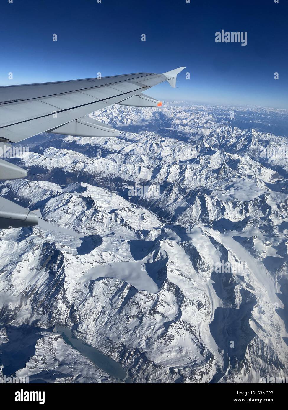 Plane snow hi-res stock photography and images - Alamy