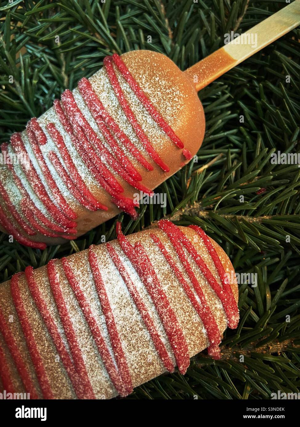 Two Ice-Cream Bars Stock Photo - Alamy