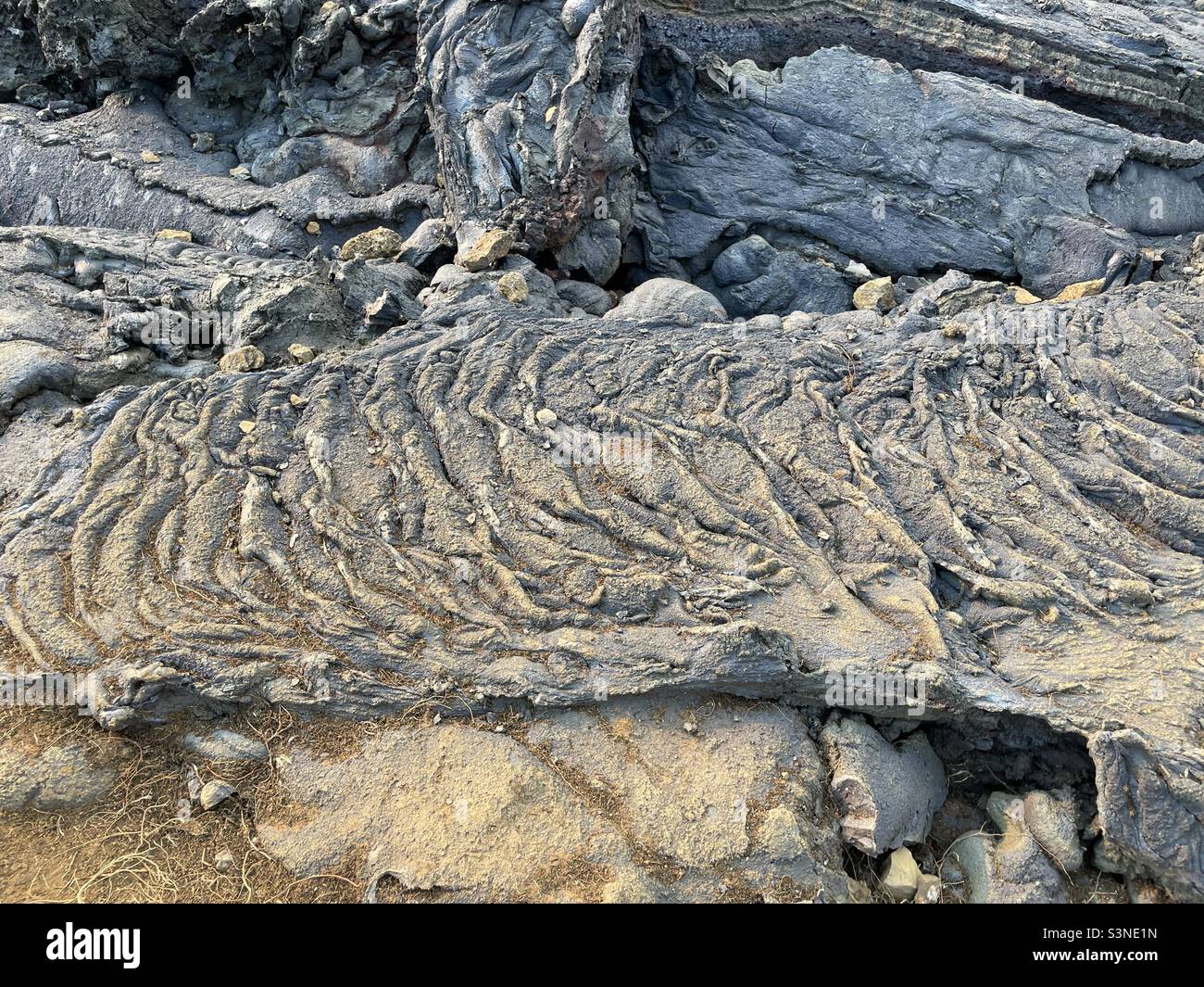 Hardened lava flow from hi-res stock photography and images - Alamy