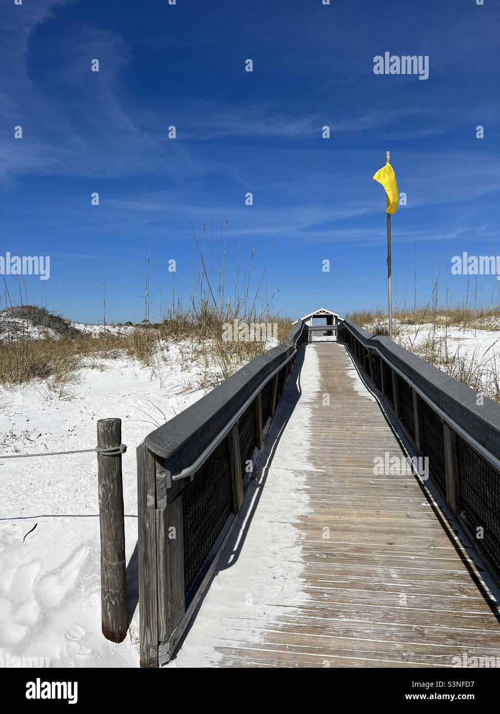 Walkway at Grayton Beach State Park Florida Stock Photo - Alamy