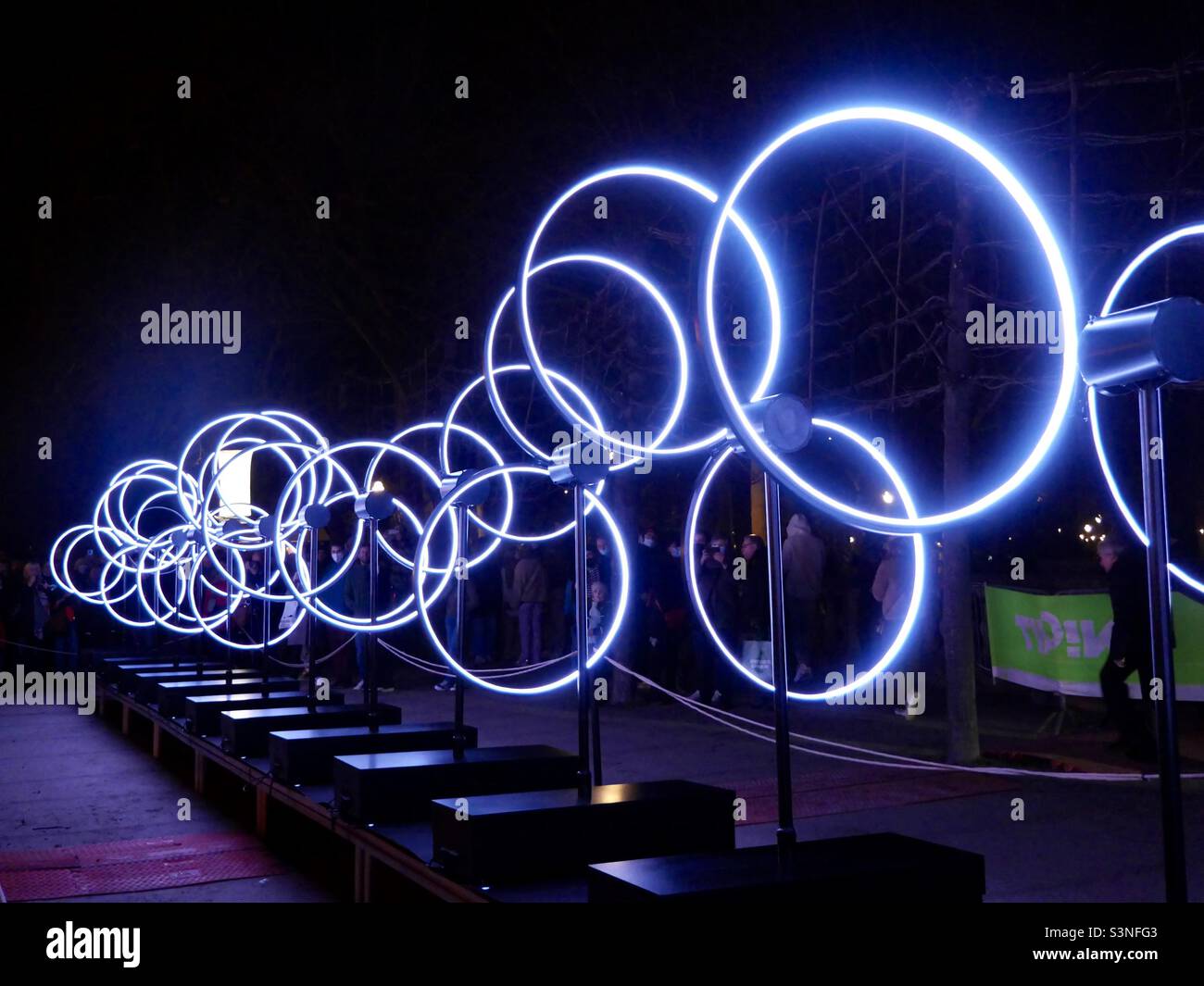 Colorful neon lights hi-res stock photography and images - Alamy