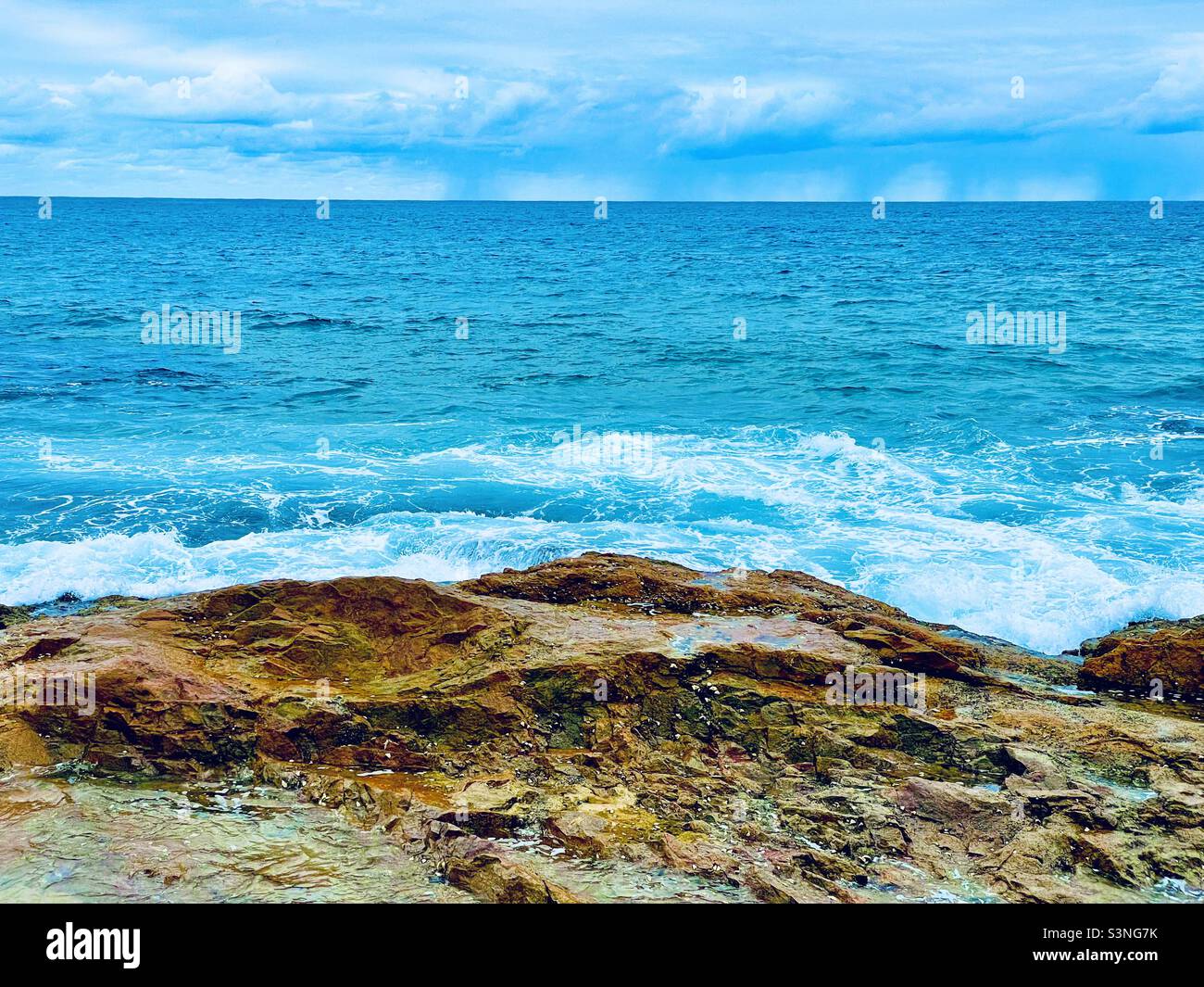 Blue beach hi-res stock photography and images - Alamy