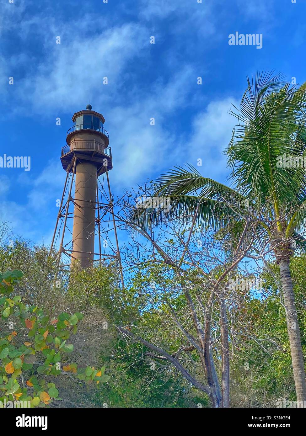 Sanibel island lighthouse beach hi-res stock photography and images - Alamy