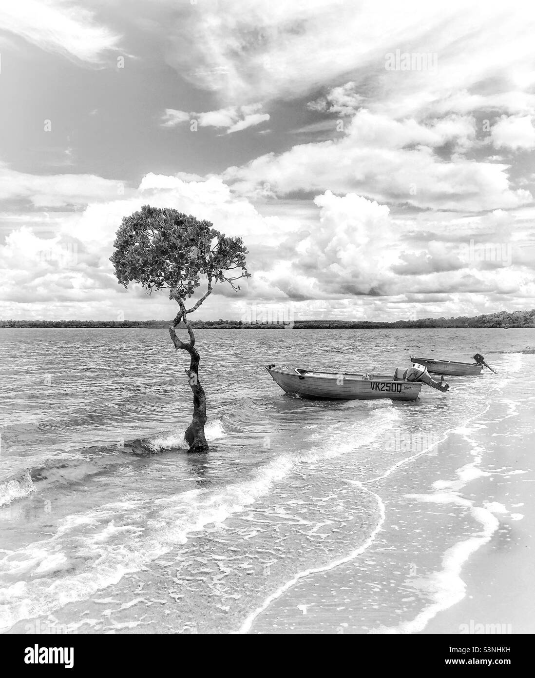 Boats at Poona Cooloola Coast Queensland Australia Stock Photo - Alamy