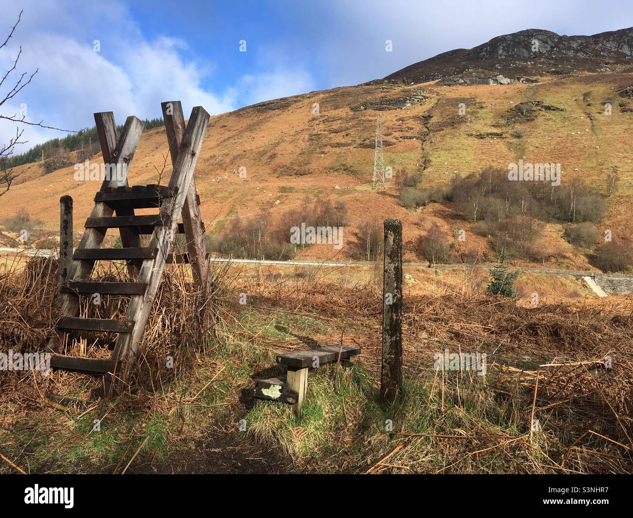 Lochearnhead village hi-res stock photography and images - Alamy