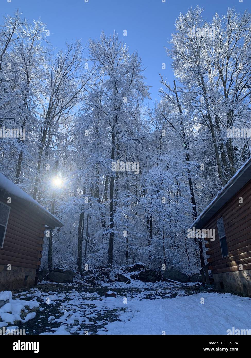 Tennessee winter mountains hi-res stock photography and images - Alamy