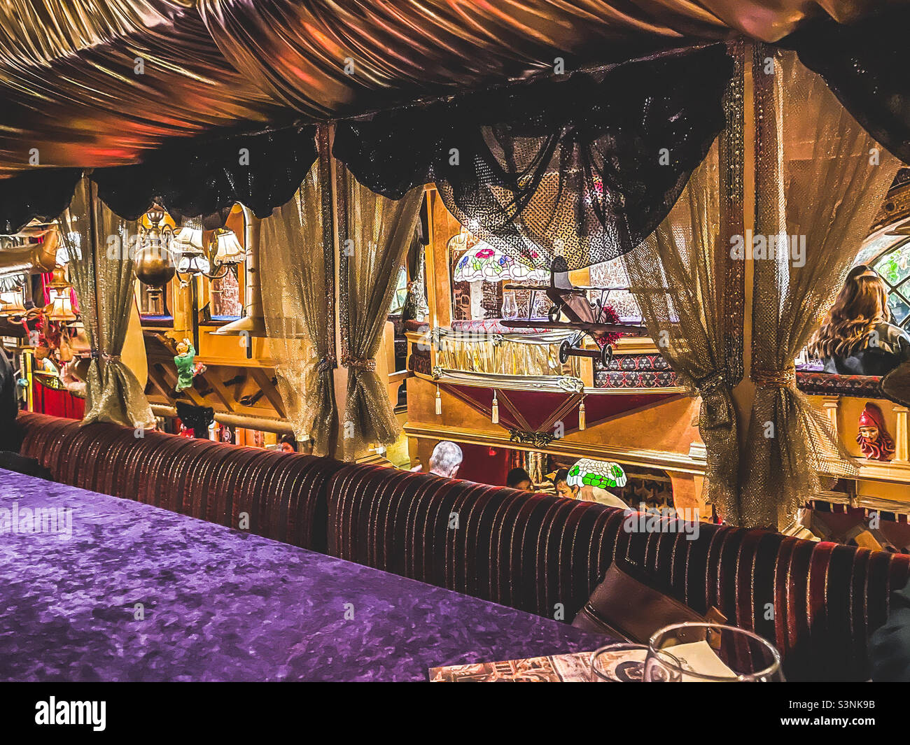 Sarastro restaurant, London Stock Photo - Alamy