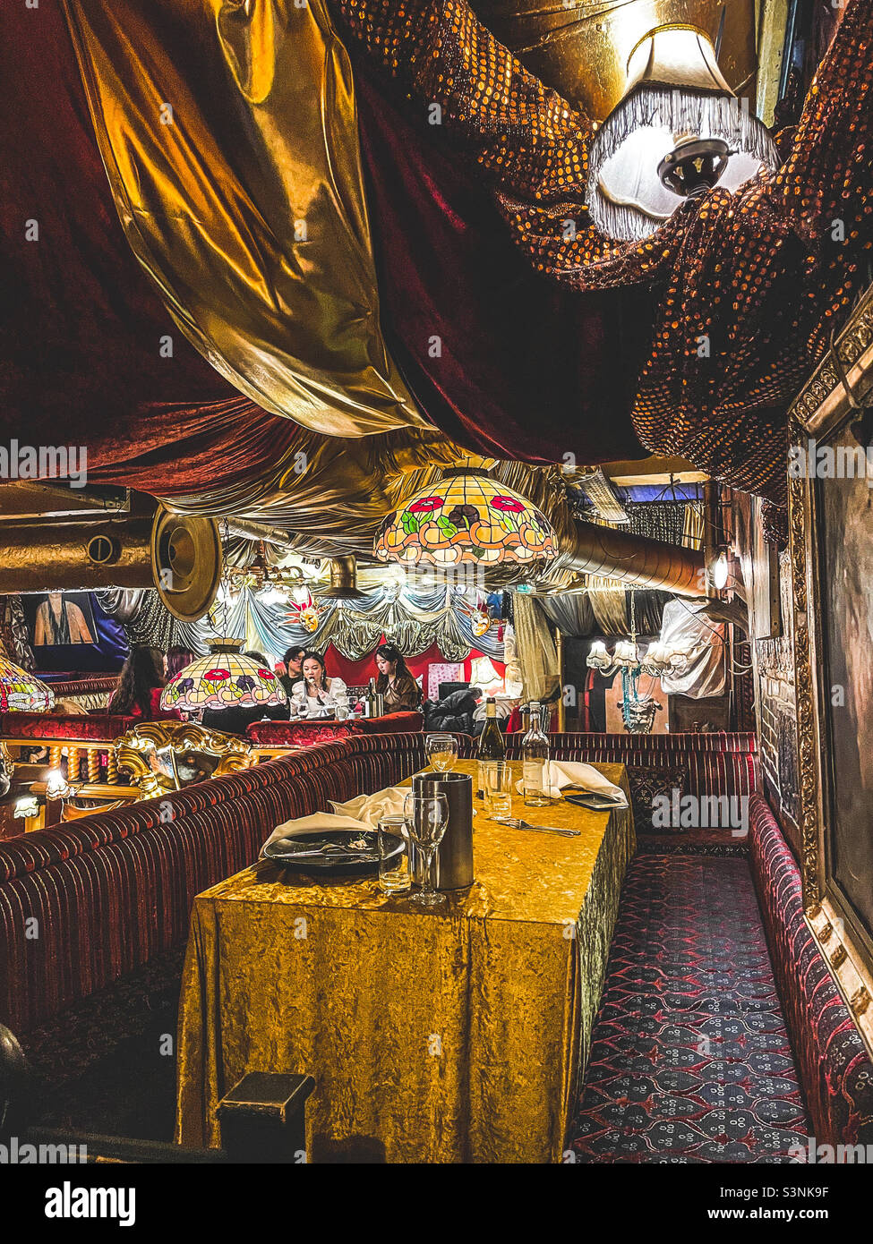 Sarastro restaurant, London Stock Photo - Alamy