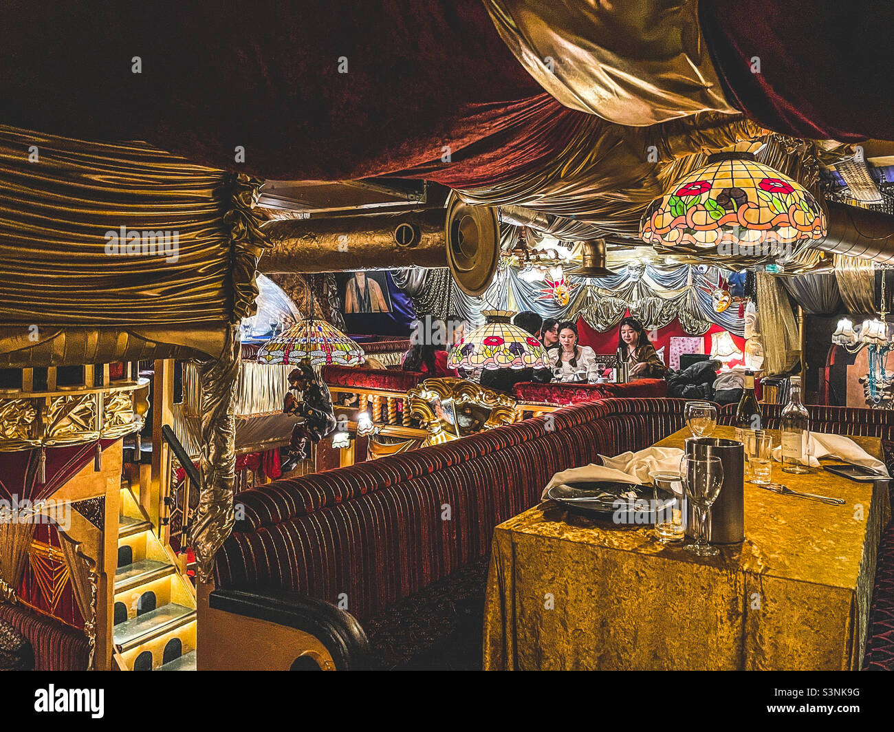 Sarastro restaurant, London Stock Photo - Alamy