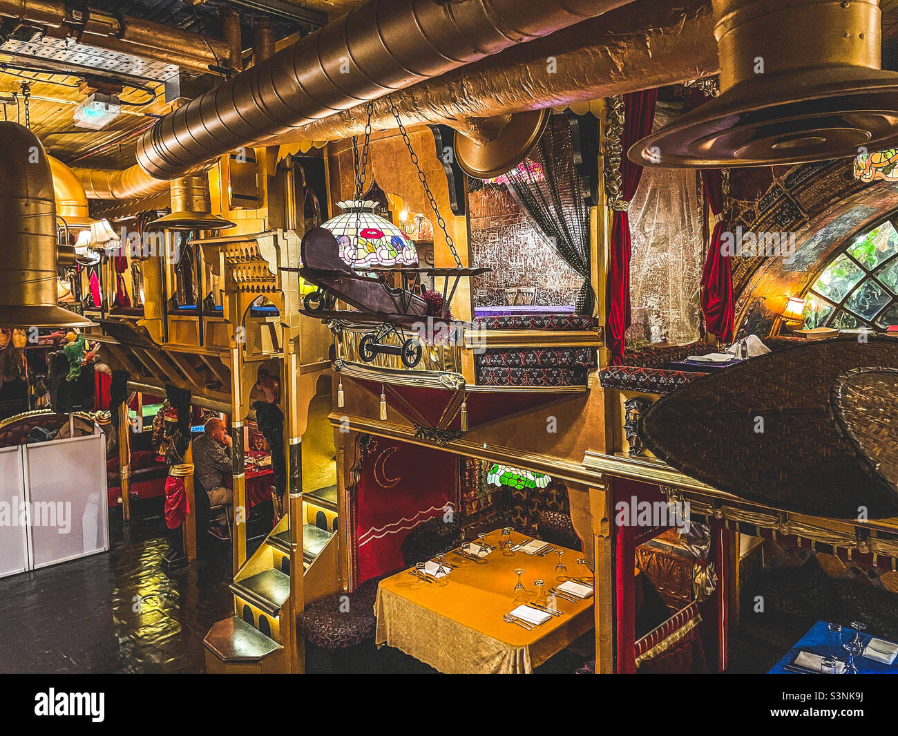 Sarastro restaurant, London Stock Photo - Alamy