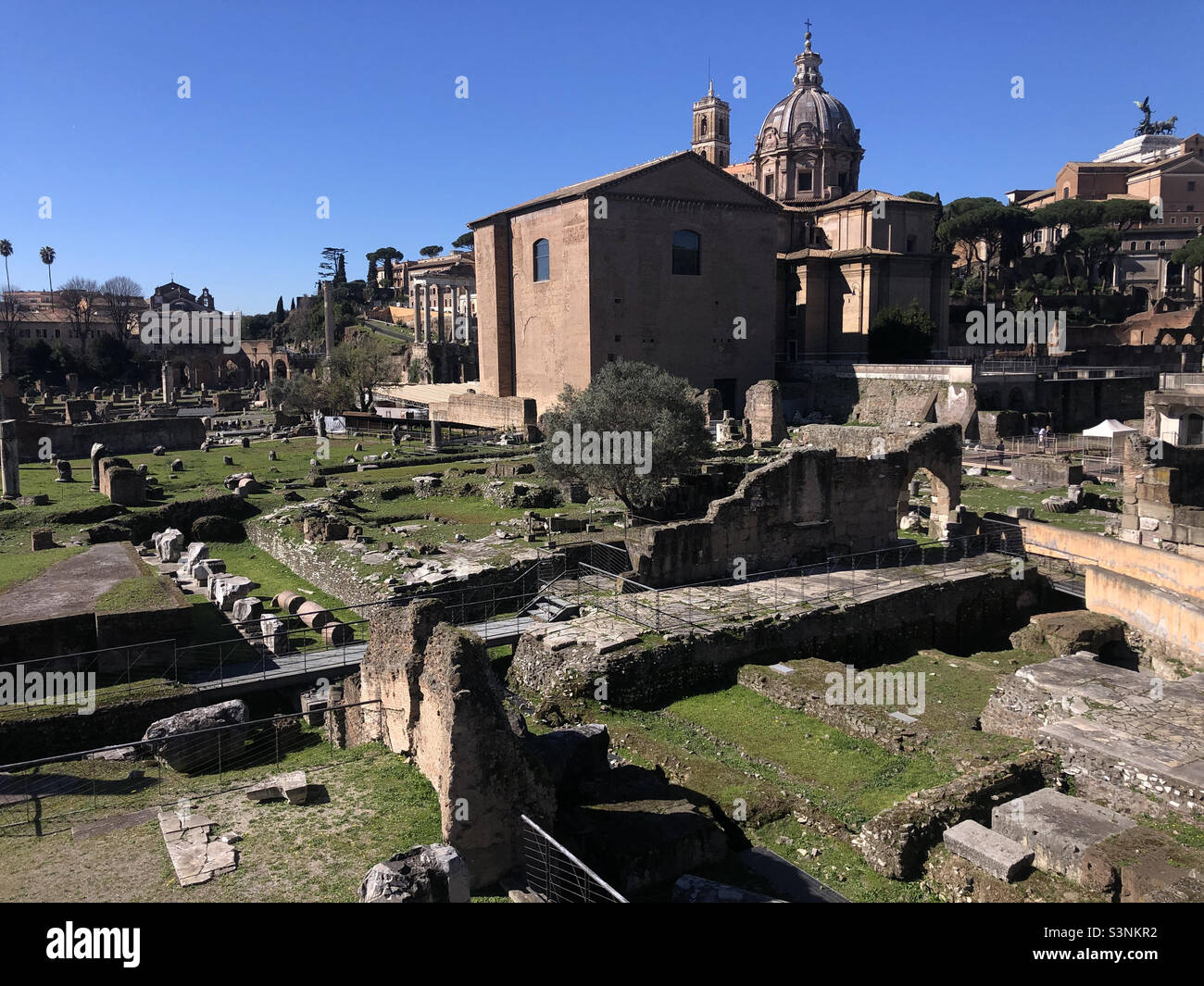 Rome roman forum in smartphone stock photos and images - Alamy