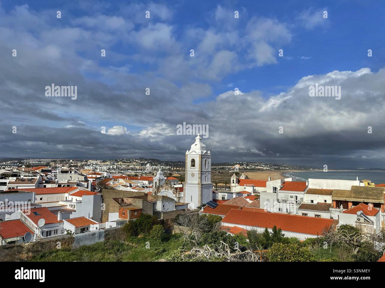 Roof Top Views over Lagos Stock Photo - Alamy