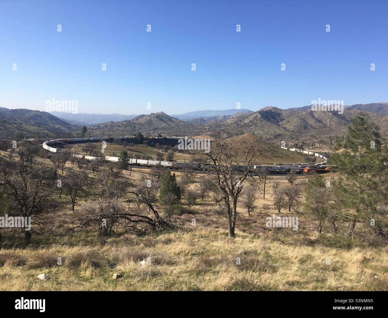 Tehachapi train hi-res stock photography and images - Alamy
