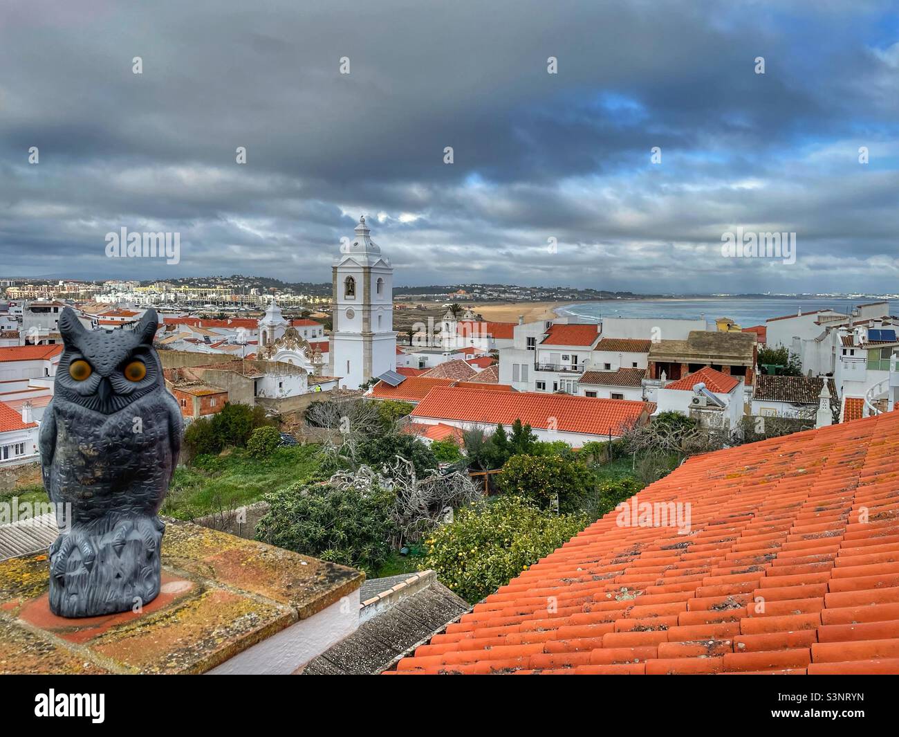 Roof tops of Lagos Stock Photo - Alamy