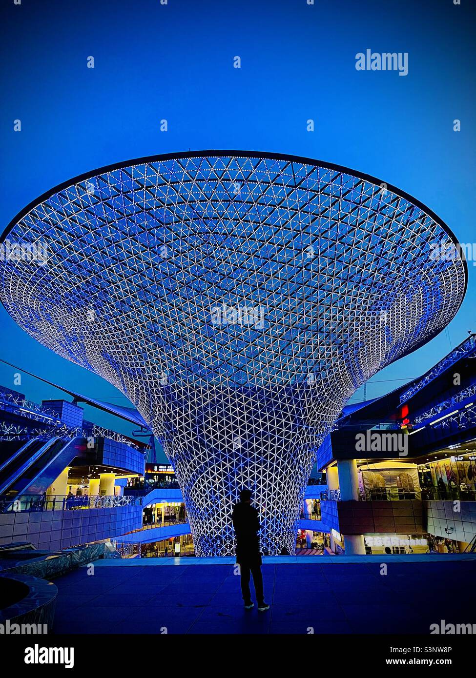 Shanghai Shibo Lights Stock Photo - Alamy