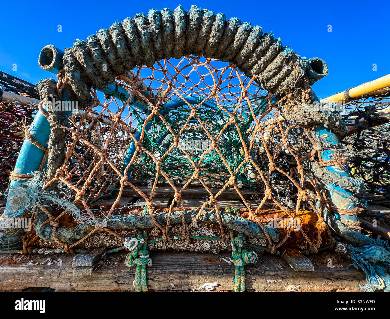 Lobster pot close up hi-res stock photography and images - Alamy