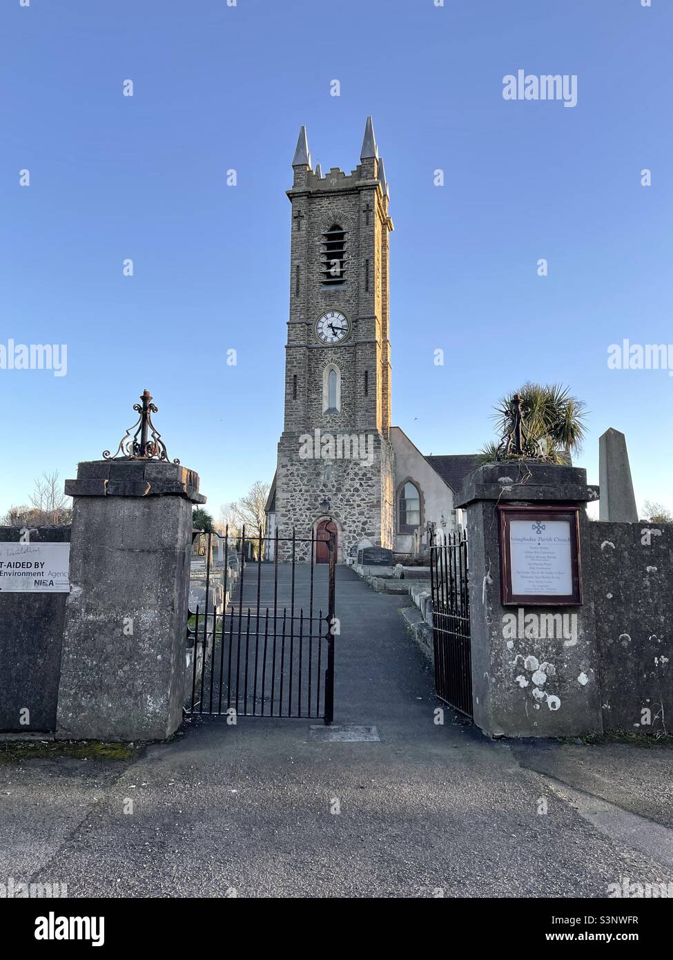 Donaghadee Parish Church. The tower featured in the backdrops of every ...