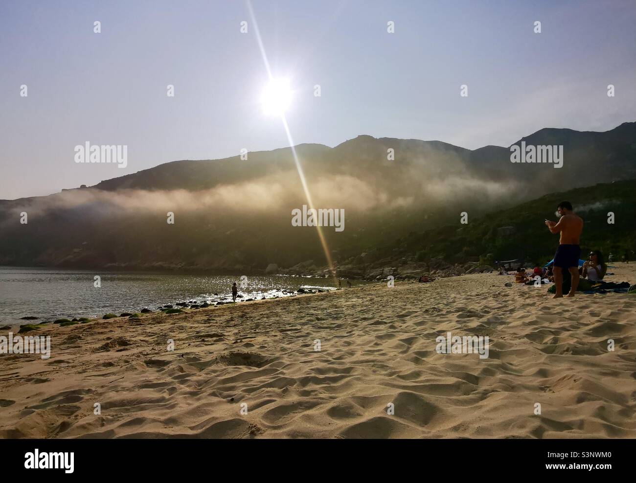 Sham wan beach, Lamma island, Hong Kong Stock Photo - Alamy